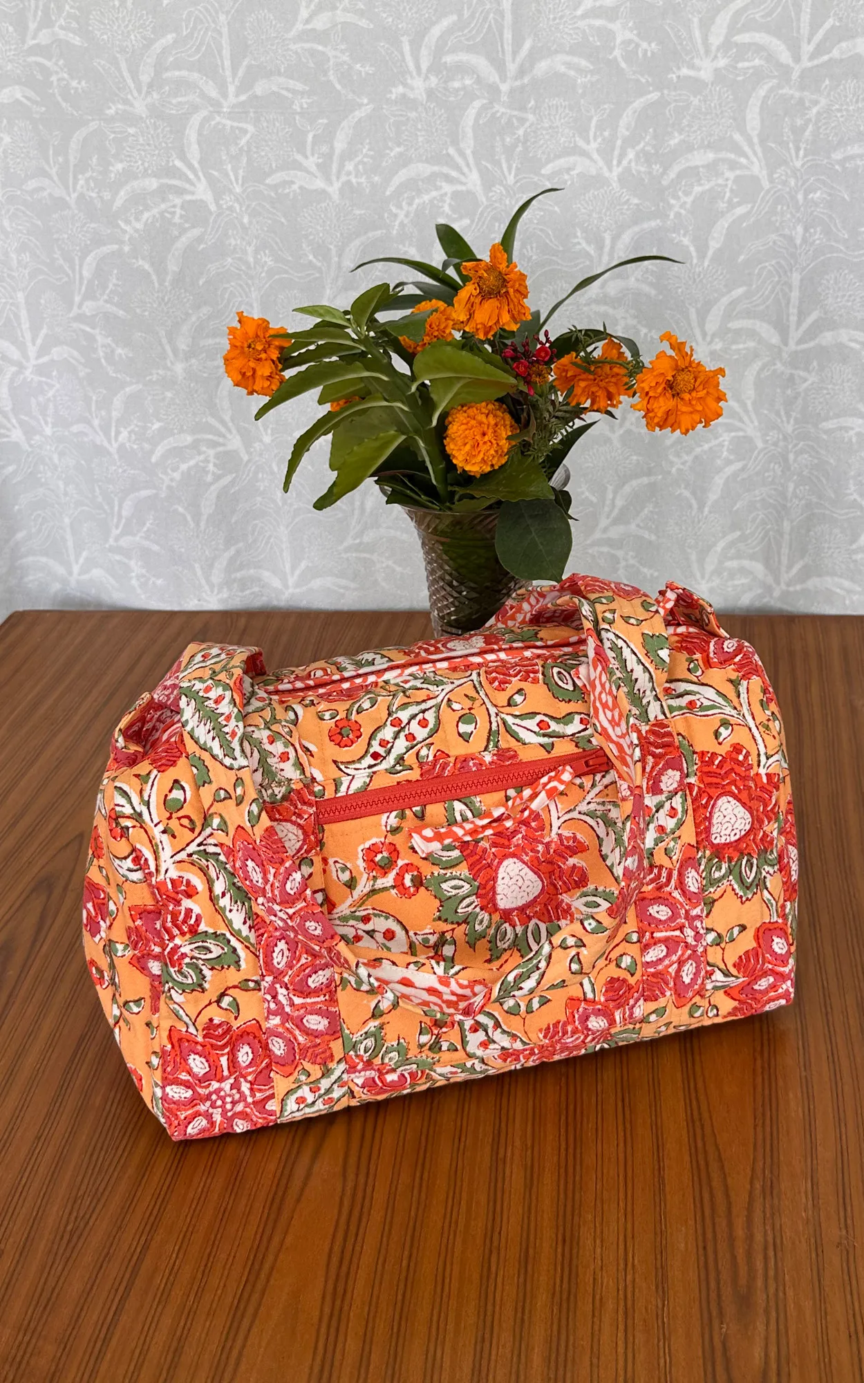 Buy Hand Block Printed Cabin Bags Online In India At Best Price